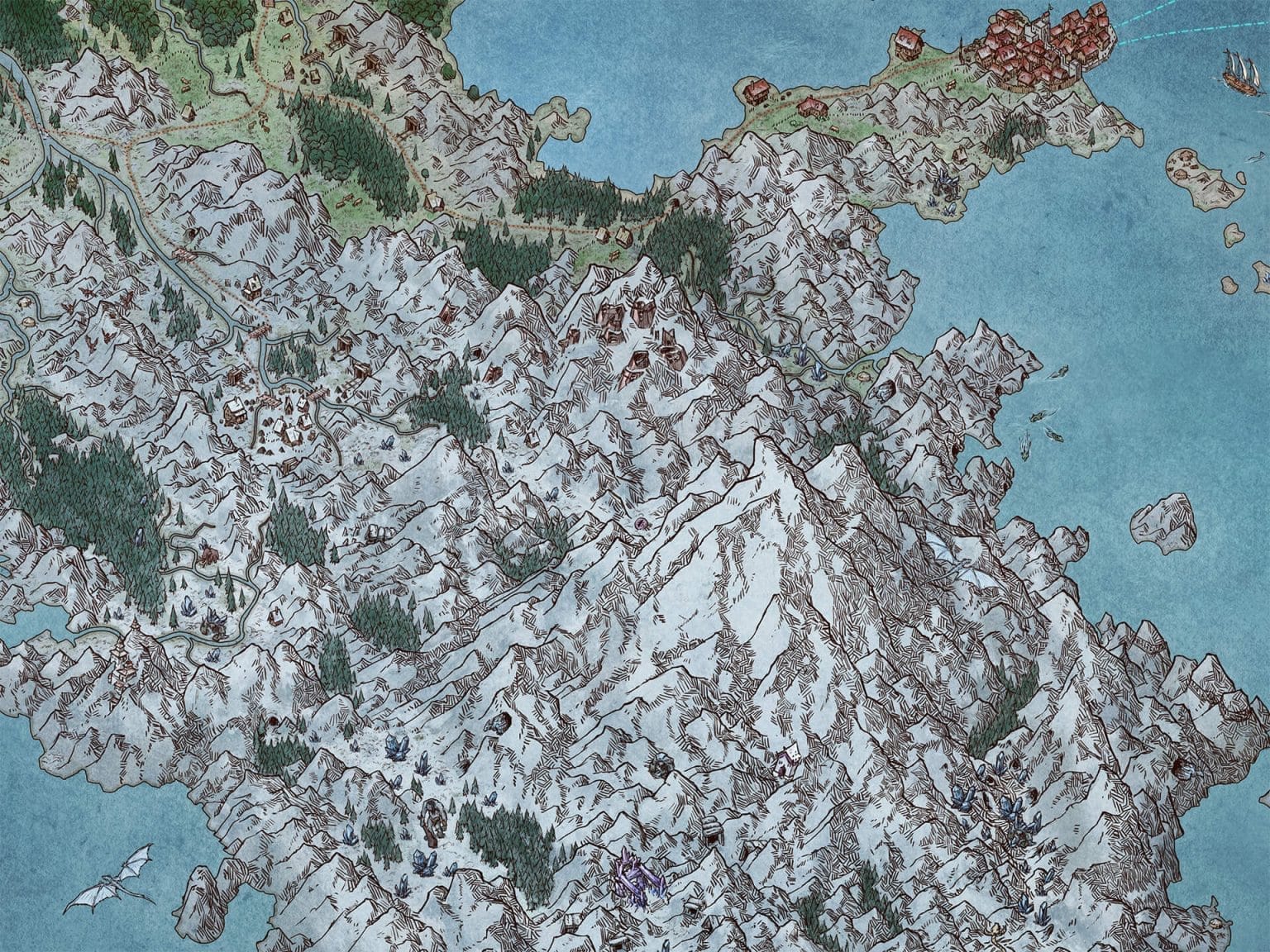 Vasir Mountains — World of Asteria