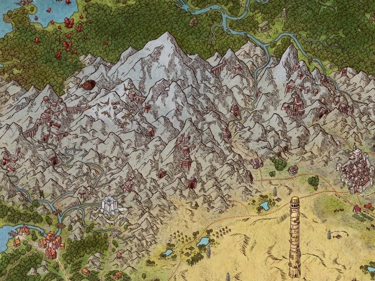 Vedir Mountains — World of Asteria